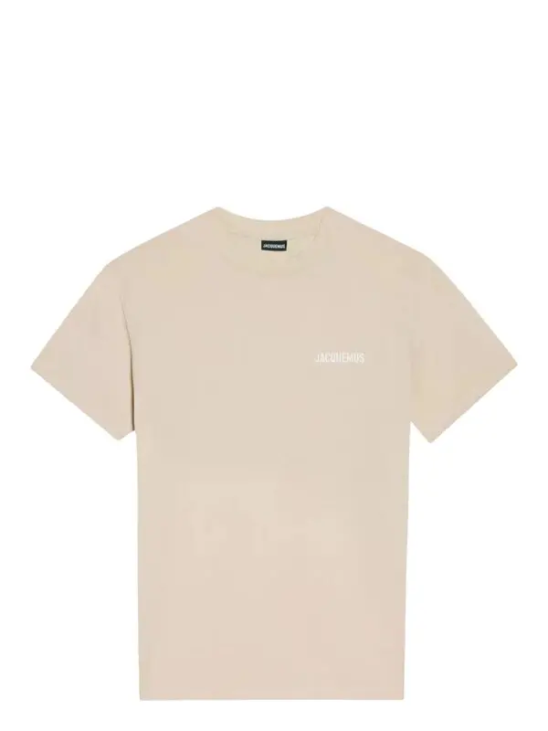 Jacquemus Logo T-shirt - Neutrals