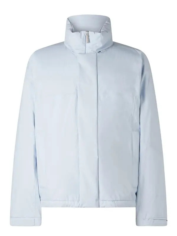 Herno Padded Shell Hooded Jacket - Blue