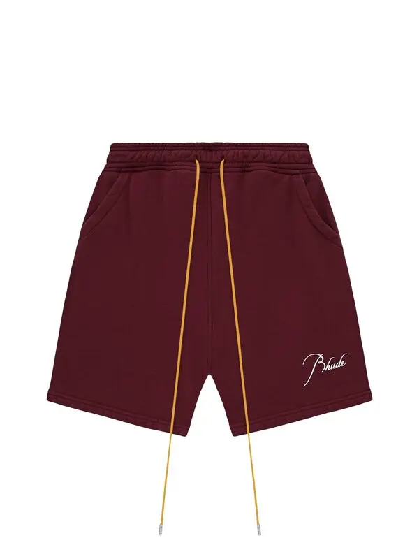 Rhude Sweatshort - Red