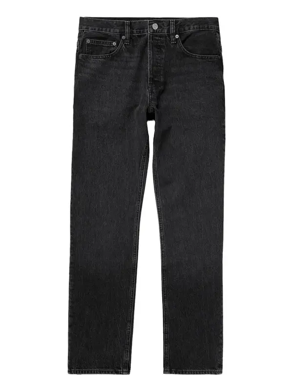 FRAME Straight-leg Jeans - Black