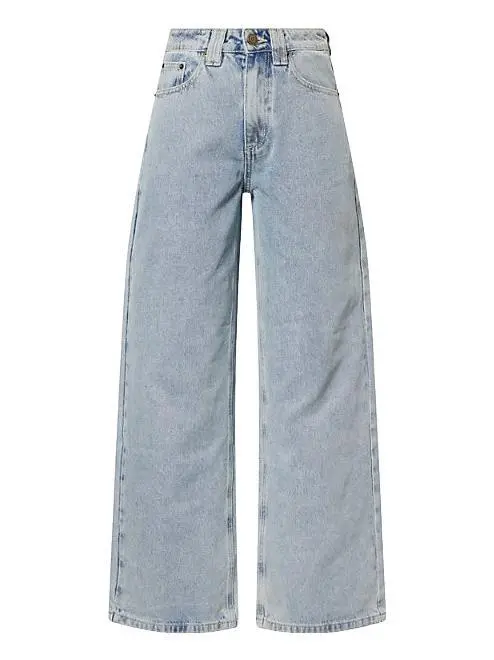 Dissh Reagan Wide-leg Denim Jeans - Light Blue