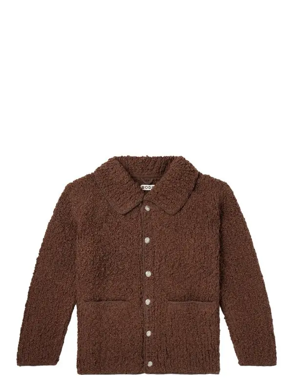 BODE Moppet Alpaca-blend Cardigan - Brown