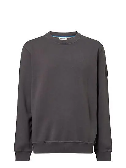 SANDBANKS Cotton Logo Sweatshirt - Anthracite