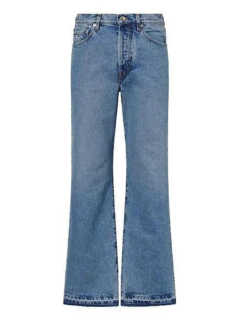 GALLERY DEPT. Melrose Straight-leg Denim Jeans - Medium Wash