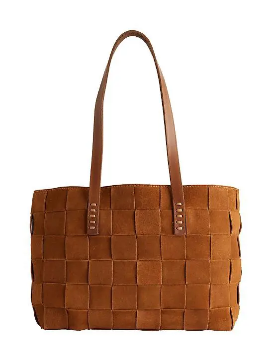 Dragon Diffusion Japan Suede Tote Bag - Honey