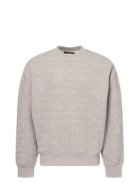 Amiri Oversized Embossed Sweatshirt - Grey