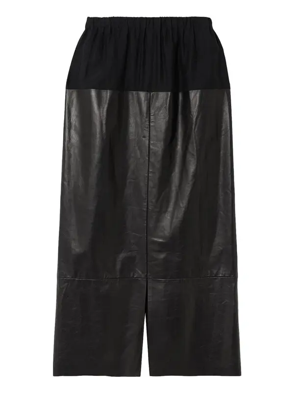 Sharon Wauchob Lauren Paneled Midi Skirt - Black
