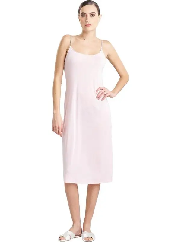 Natori Shangri-la Tencel Slip Dress - Pink