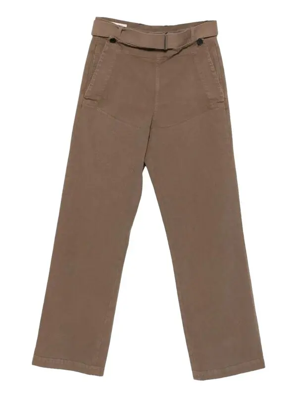 Dries Van Noten Pennine Gd 2043 M.w. Trousers - Brown