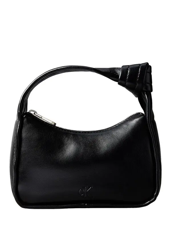 Calvin Klein Knotted Mini Shoulder Bag - Black