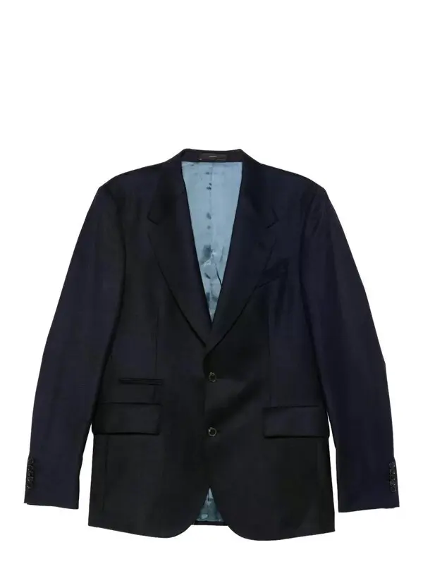 Paul Smith Button-fastening Blazer - Blue