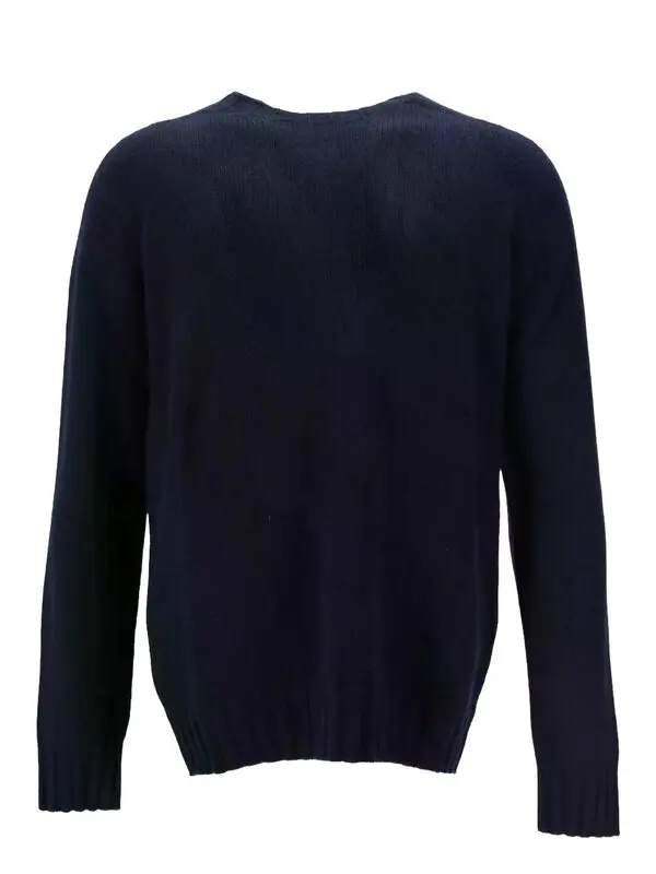 LA ROSE Crew-neck Sweater - Blue