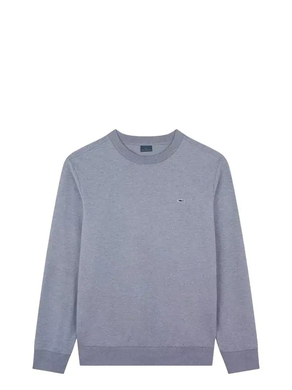 Paul & Shark Stretch Fleece Cotton Sweatshirt - Grey
