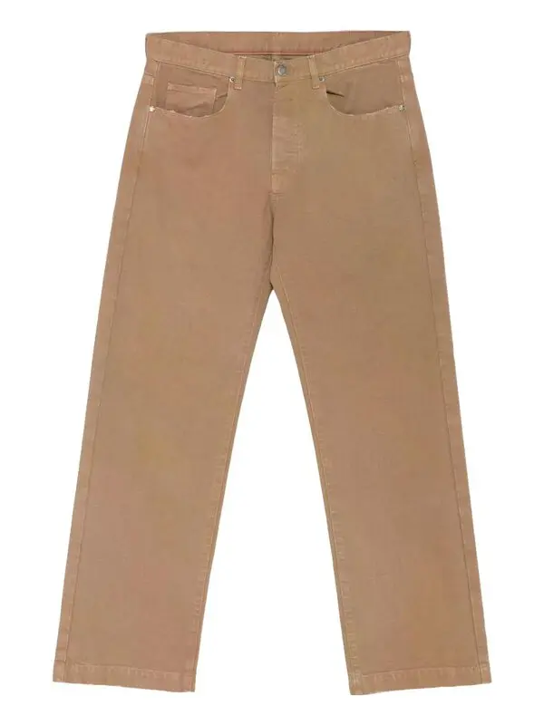 Massimo Alba Ocean Pocket Trousers - Brown