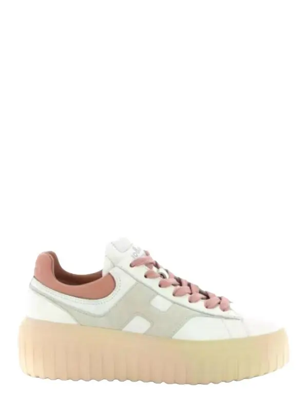 Hogan H-stripes Sneakers - White