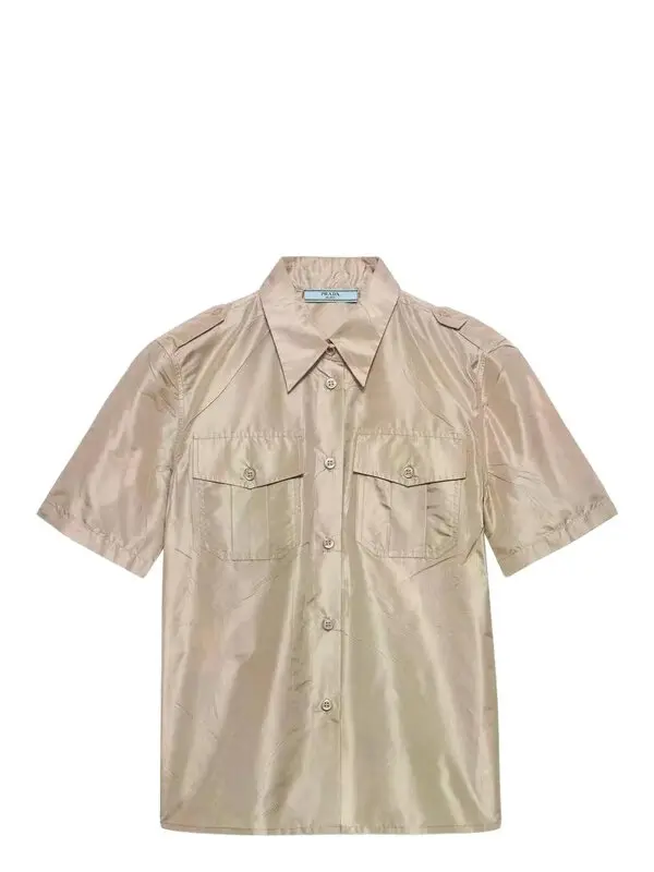 Prada Short-sleeved Shirt - Neutrals