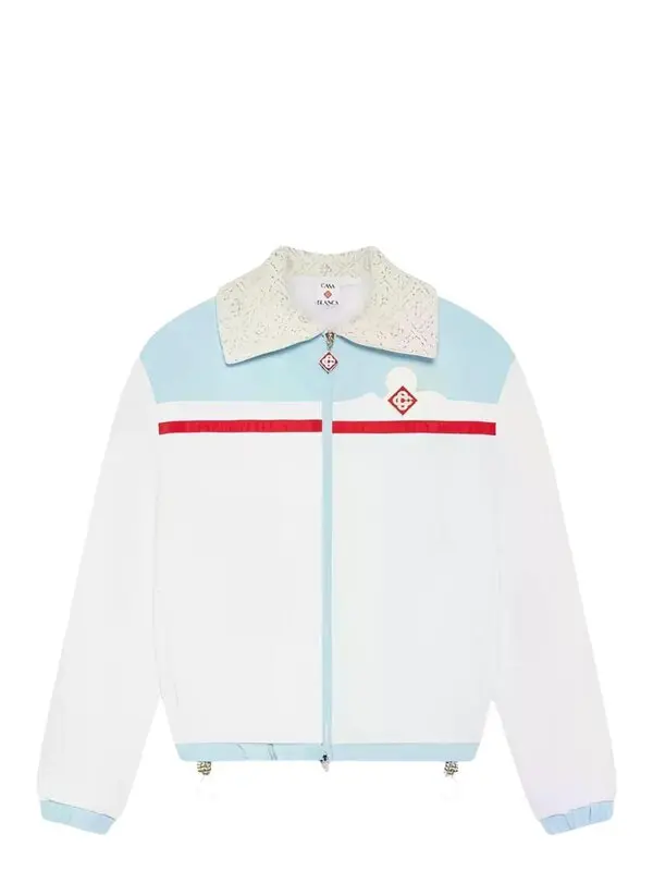 Casablanca Zip-up Ski Jacket - White