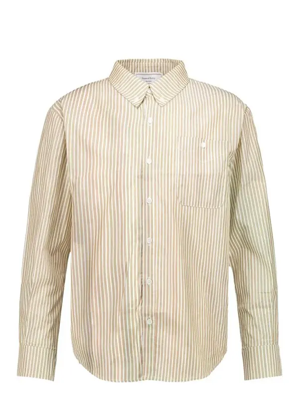 HOUSE OF SUNNY Striped Shirt - Neutrals