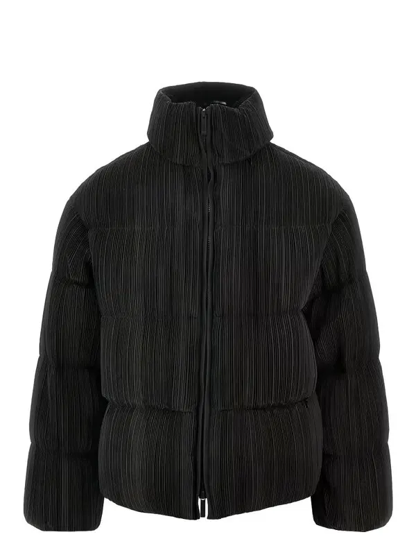 Emporio Armani Zip-fastening Puffer Jacket - Black
