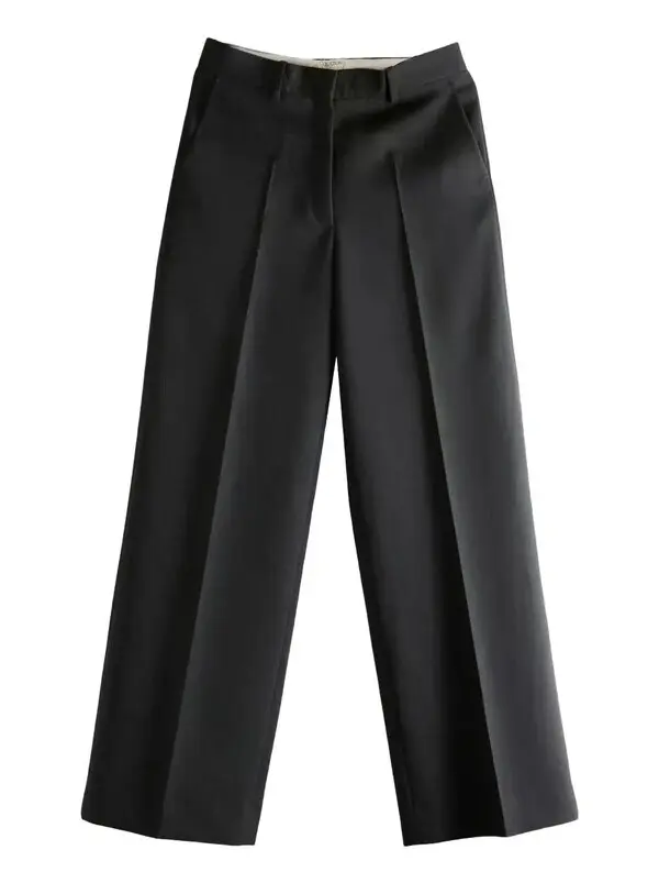 Calvin Klein Wool Trousers - Black