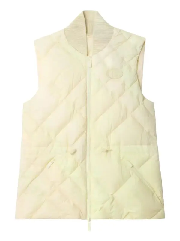 Burberry Quilted Gilet - Neutrals