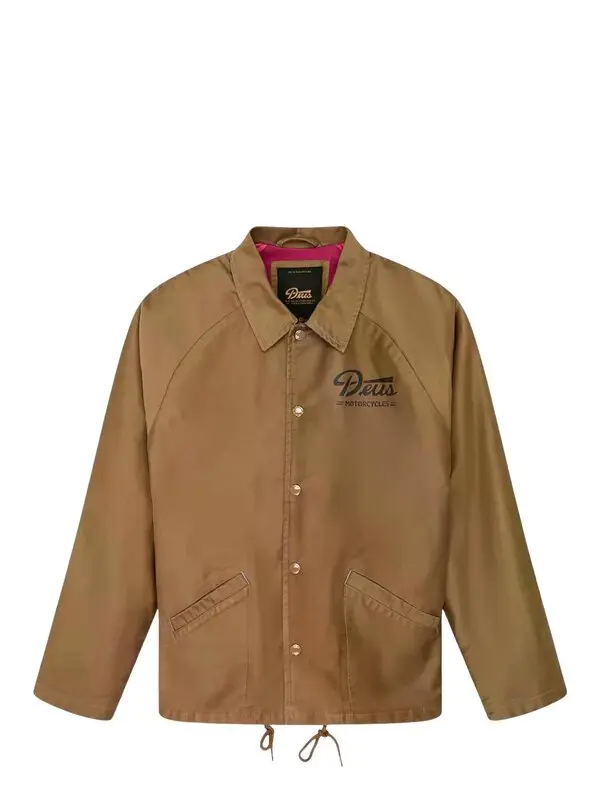 Deus Ex Machina Front-button Fastening Jacket - Brown