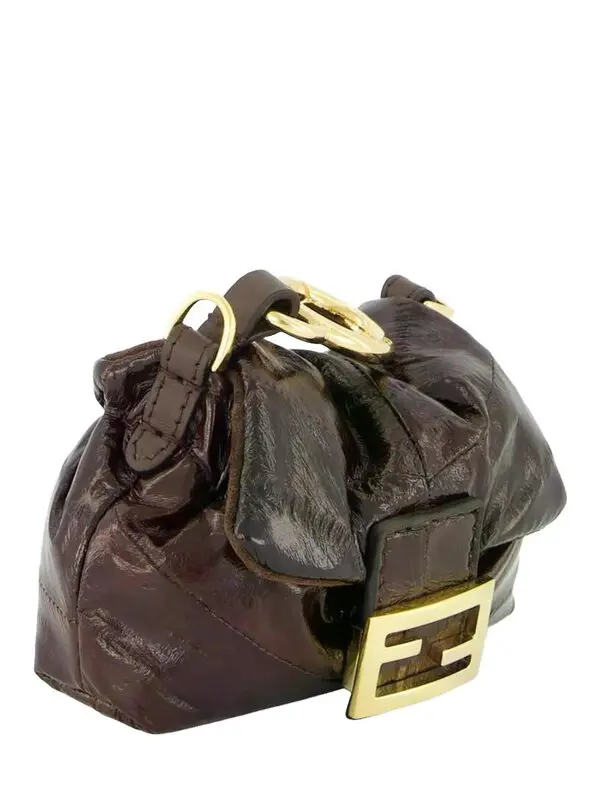 Fendi Nano Mamma Baguette Shoulder Bag - Brown