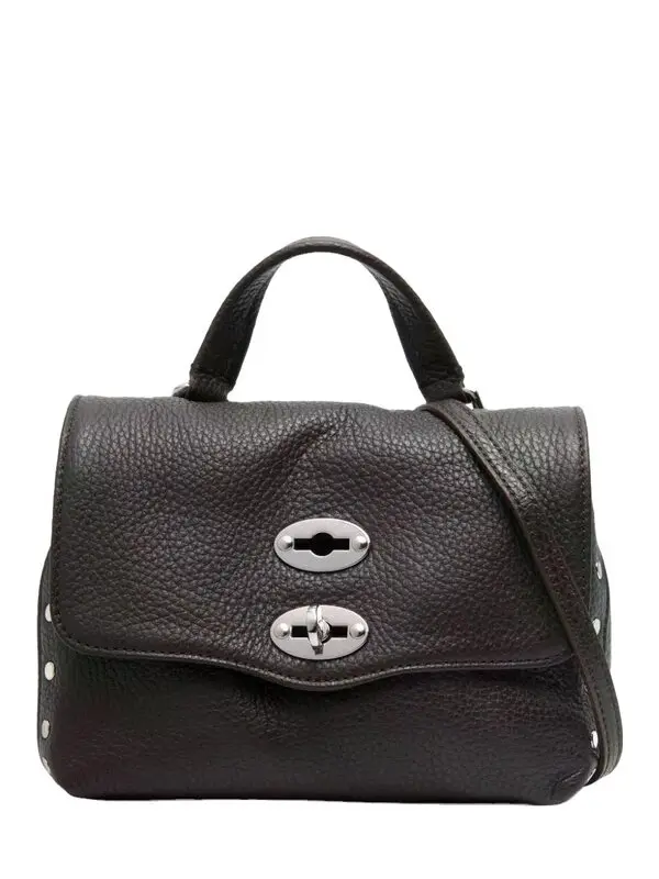 ZANELLATO Baby Postina® Studded Tote Bag - Brown
