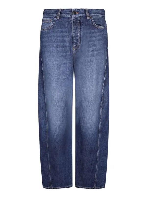 Givenchy Five-pocket Loose Fit Jeans - Blue