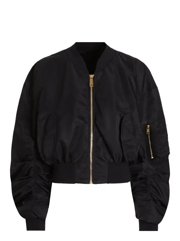 Dolce & Gabbana Nylon Gabardine Jacket - Black