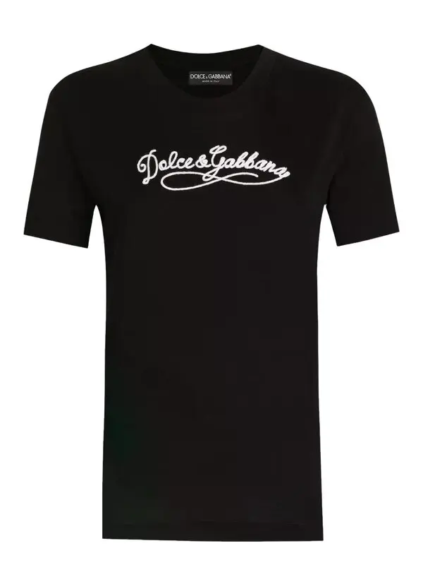 Dolce & Gabbana Logo T-shirt - Black