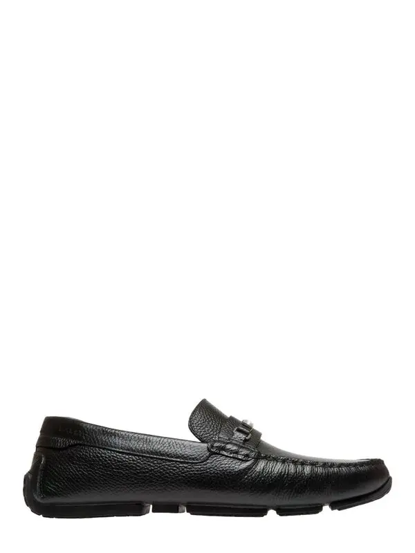 Bally Leather Loafers - Black