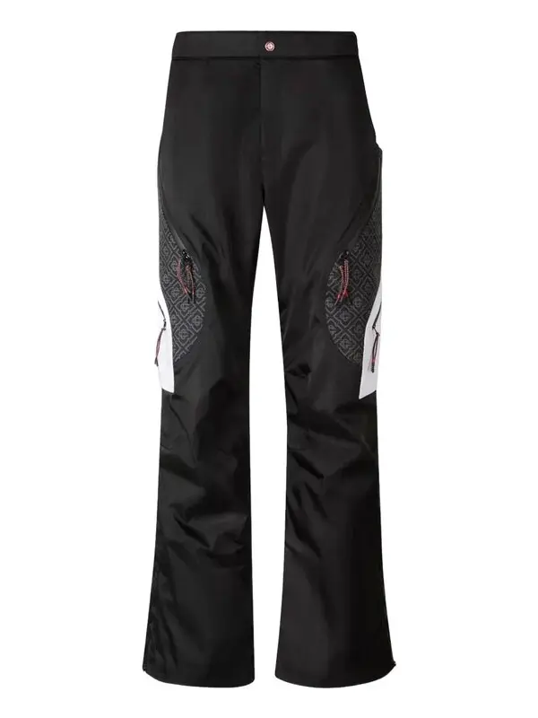 Casablanca Monogram Zipped Ski Trousers - Black