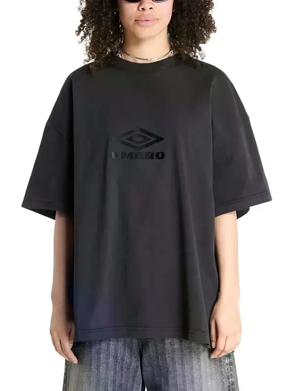 UMBRO Oversized Slogan T-shirt - Black