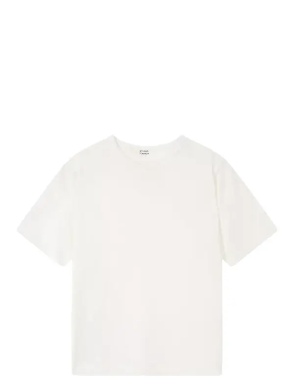 STUDIO TOMBOY Logo T-shirt - White