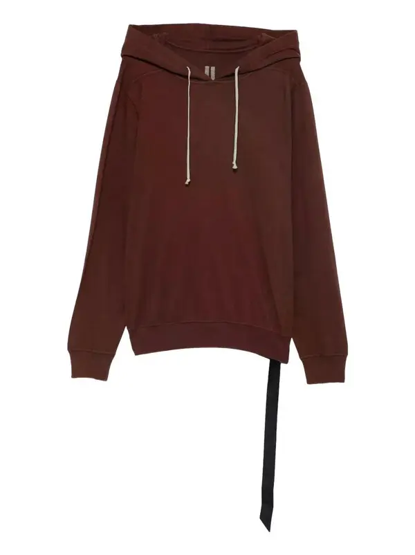 Rick Owens Cotton Hoodie - Red