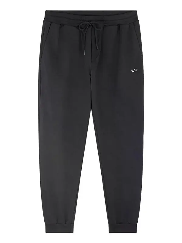 Paul & Shark Stretch Fleece Sport Trousers - Black