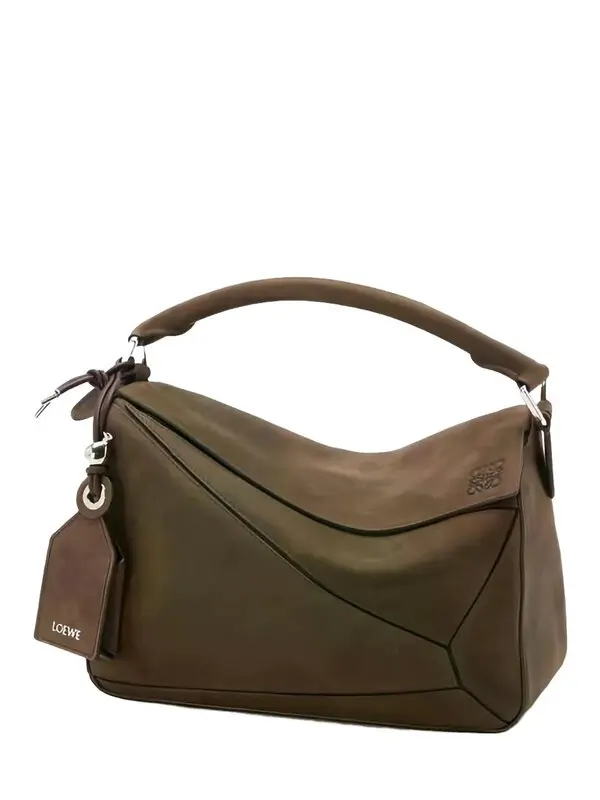 Loewe Small Puzzle Tote Bag - Brown