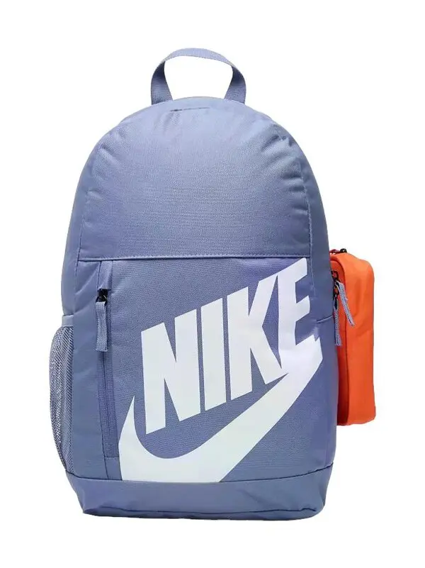 Nike Logo Zip Backpack - Blue