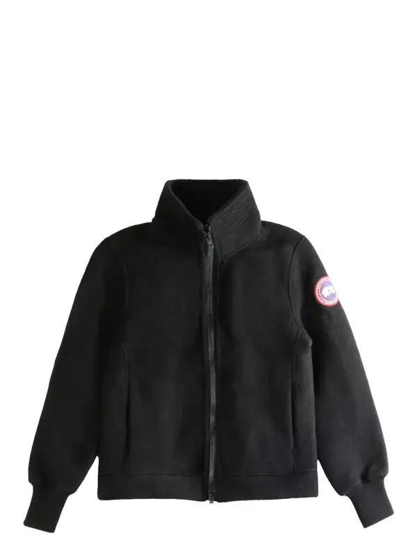 Canada Goose Zip High-neck Jacket - Black