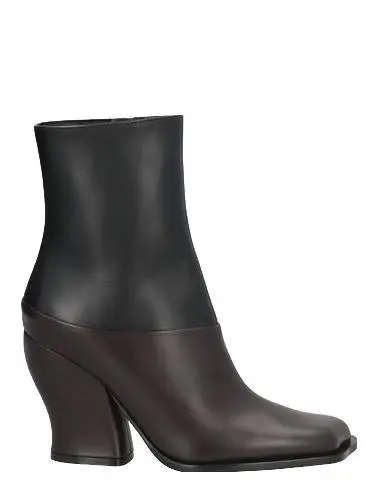 Loewe Leather Ankle Boots - Brown