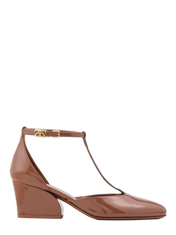 Zimmermann Patent-leather Pumps - Brown