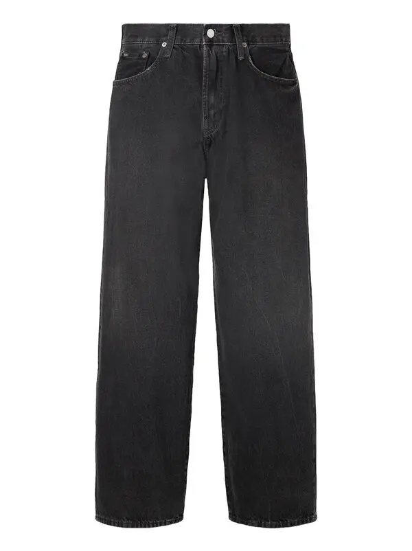 Polo Ralph Lauren Rivington Wide-leg Jeans - Black