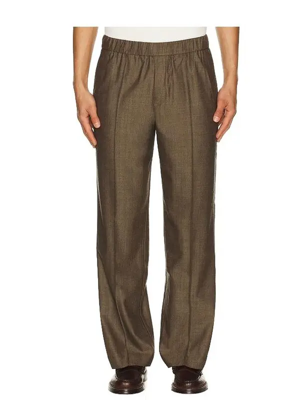 PERCIVAL Grounds Relaxed Trousers - Oak