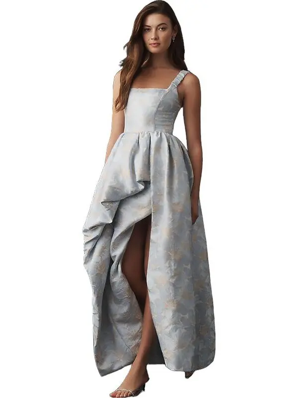 ELLIATT Fiorella Sleeveless High-low Maxi Dress - Light Blue