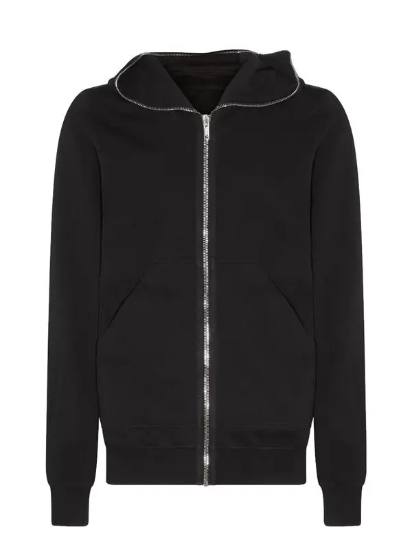 Rick Owens Cotton Jumbo Gimp Sweatshirt - Black