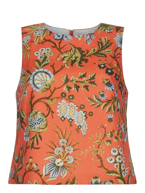 Cara Cara Mackenzie Top - Clover Orange