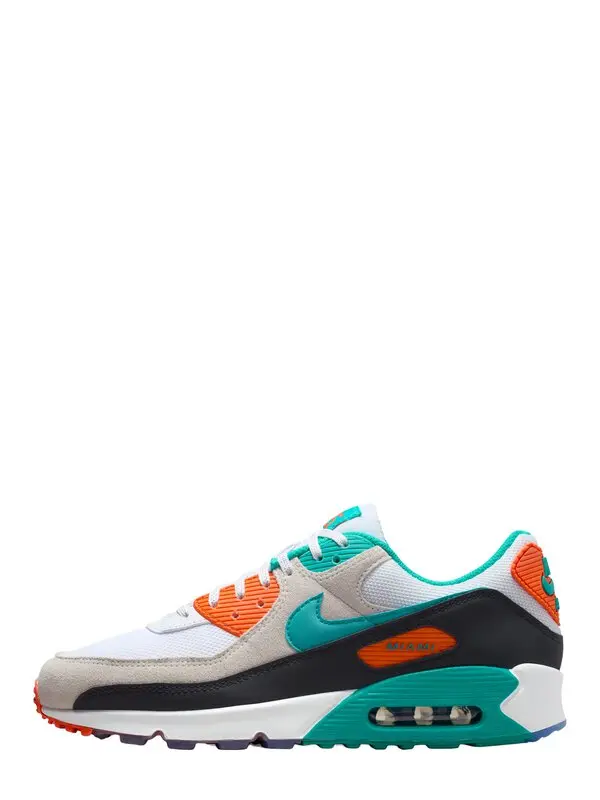Nike Miami Dolphins Air Max 90 Sneakers - White