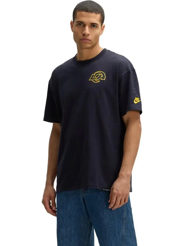Nike Los Angeles Rams Rivalries Collection Essential Max90 Nfl T-shirt - Blue