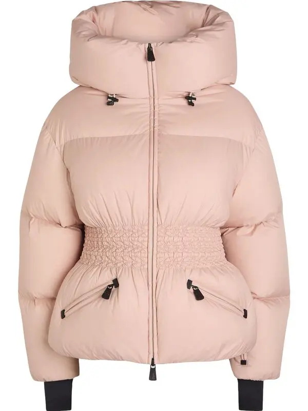 Moncler Padded Nylon Ski Jacket - Pink Light
